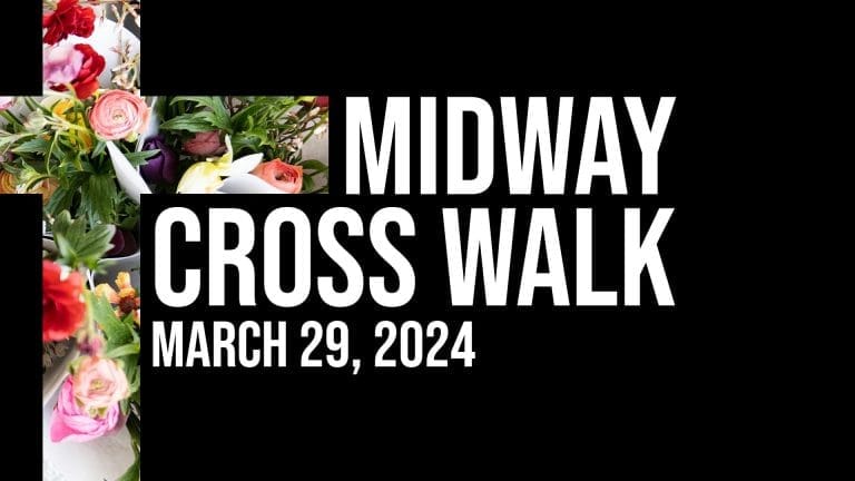 Midway Cross Walk - Friedberg Moravian Church