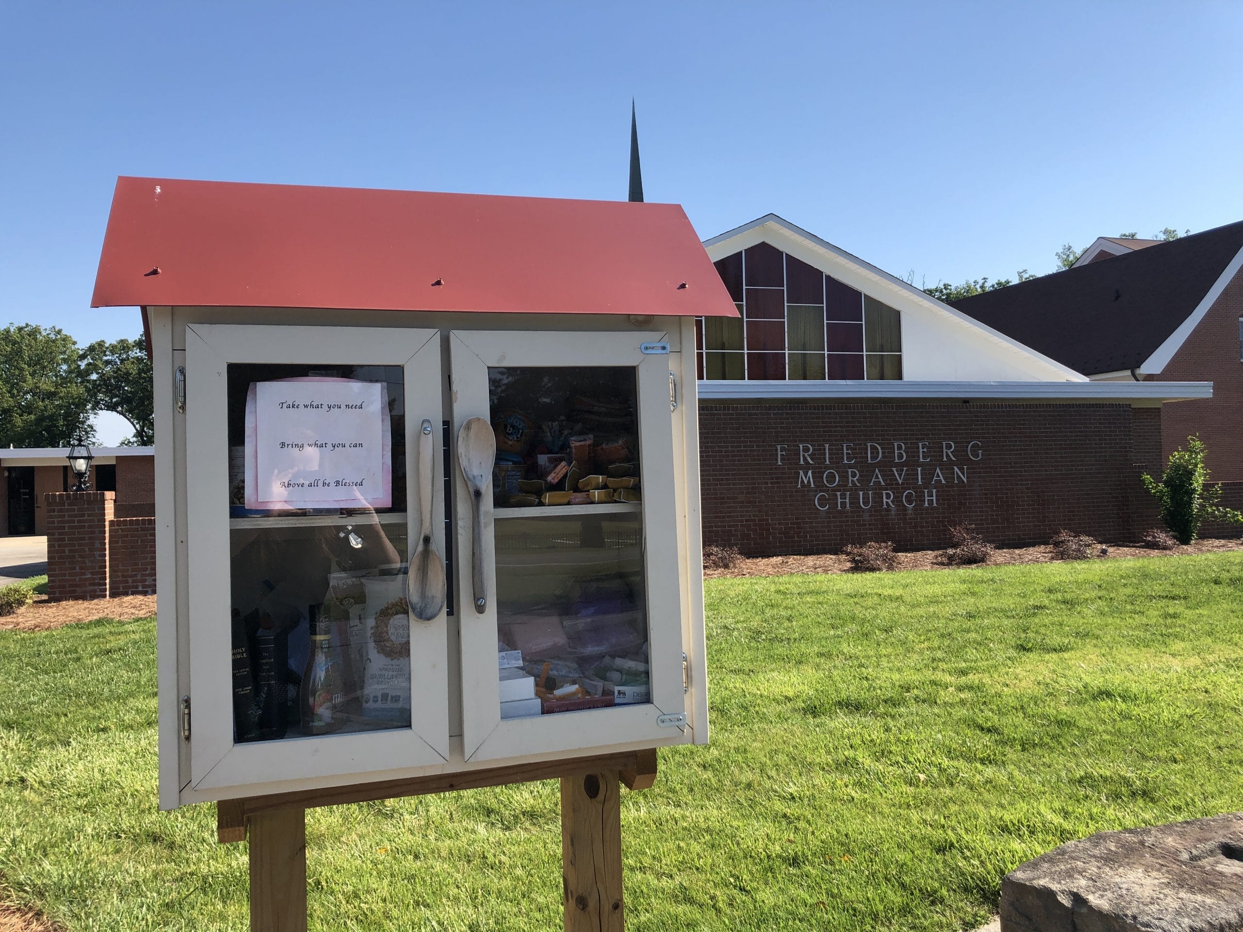 Blessing Box - Friedberg Moravian Church