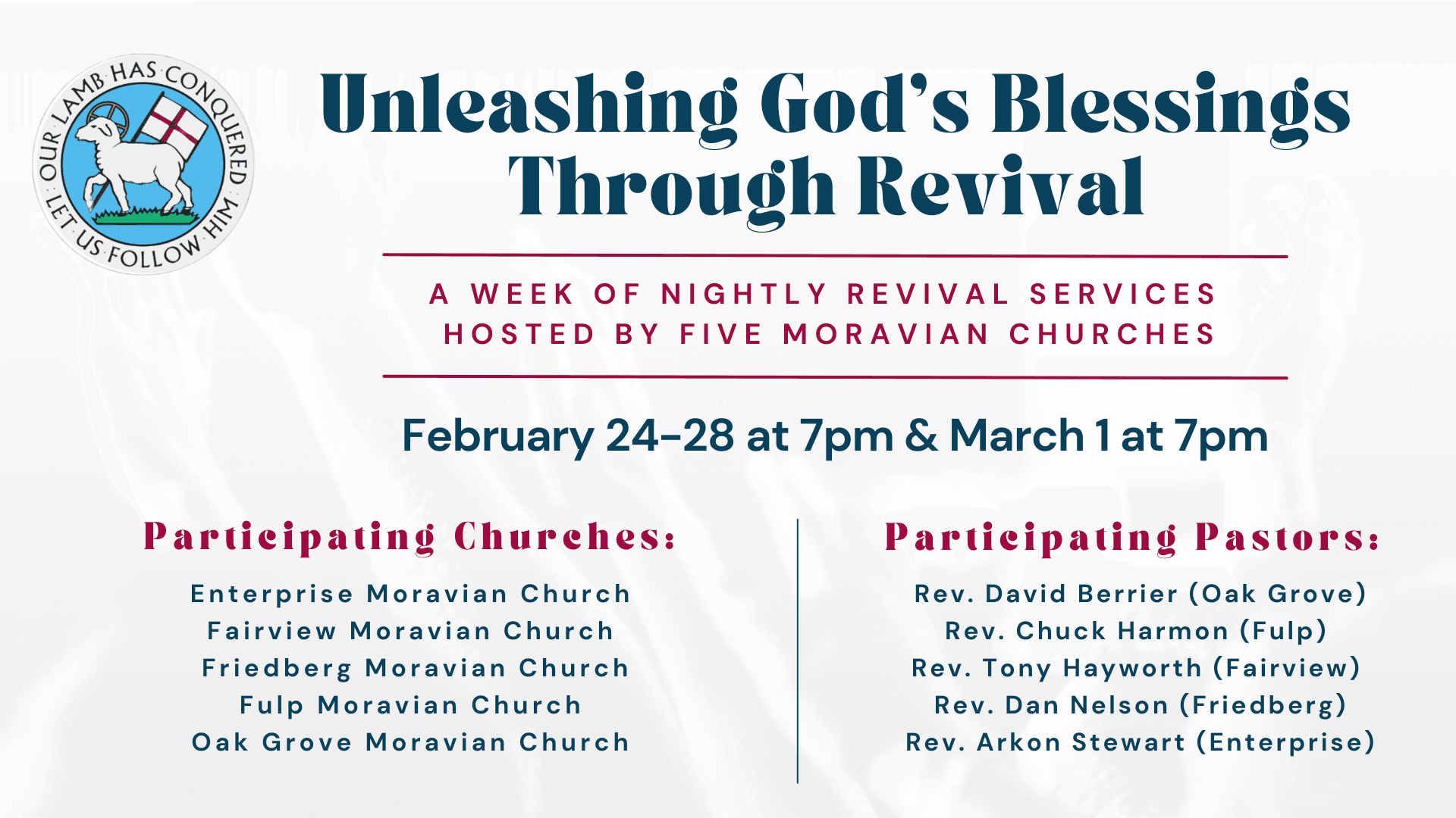 Friedberg Moravian Church - Welcome